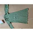 Aellinatey Women's long cotton and linen dress, casual long-sleeved ...
