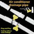 Air Conditioning Drain Hose Portable Leakproof Drain Hose Set Pipe ...