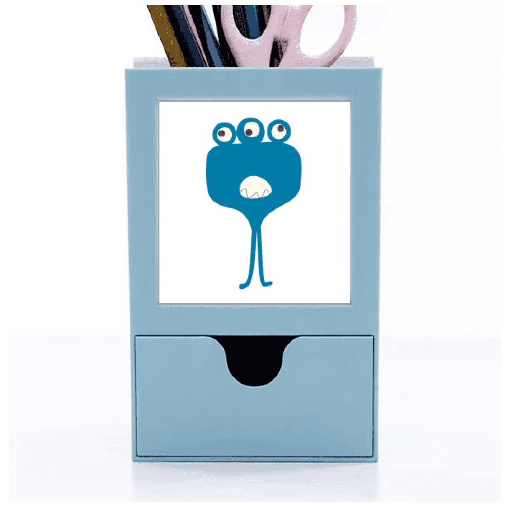 Universe And Alien Monster Desk Supplies Organizer Pen Holder Card ...