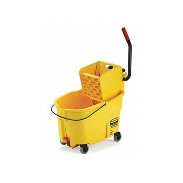 Small Mop Bucket with Wringer 5.2 Gallon AF08068 - Walmart.com
