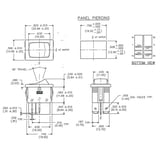 Replacement Vacuum Switch for Shop Vac - 4-Pin Rocker Switch for Vacuum ...