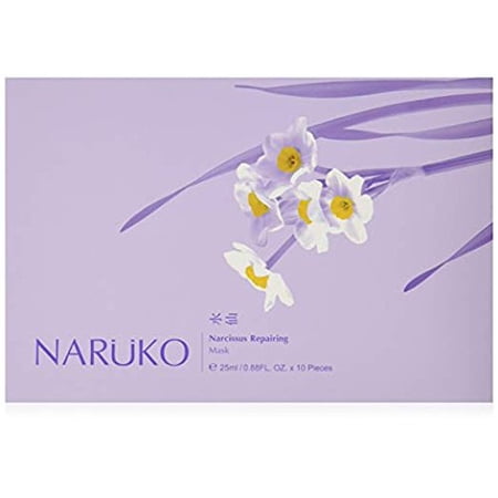 Facial Mask by Naruko - Narcissus - Repairing - Hydrate - 10 Piece ...