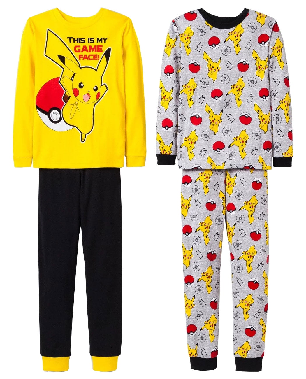 Pokemon Pikachu Hero Poke 4-Piece Pajama Set, 4 - Walmart.com