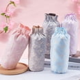 5 Pairs 5 Colors Flower Pattern Washable Polyester Oversleeves for ...