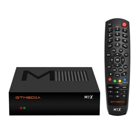 GTMEDIA M7X DVB- Signal Set Box Twin Tuner lKS&SKS VCMACMMulti-stream ...