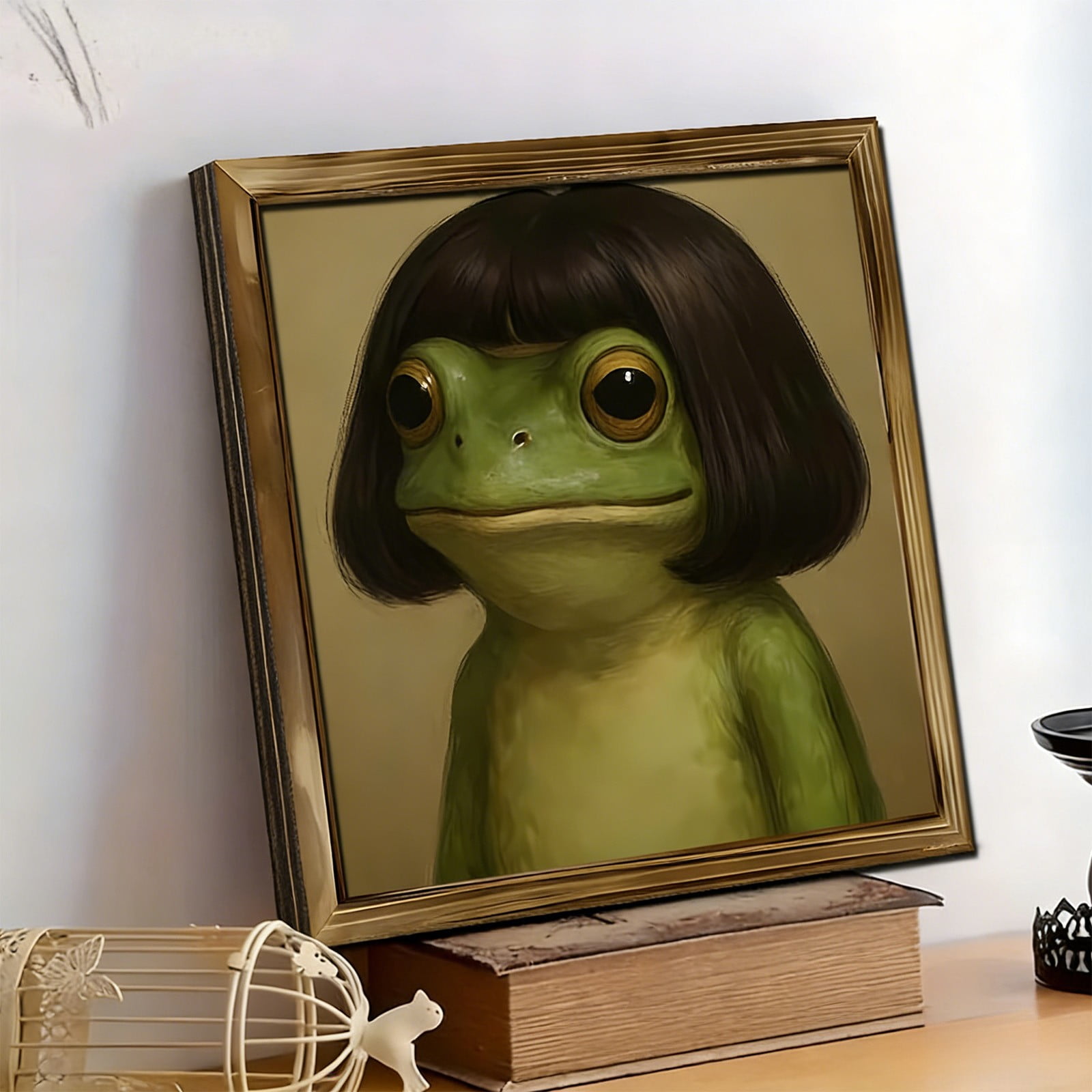 Click here for Uklsqma Abstract Oil Painting Wooden Photo Frame 2... prices