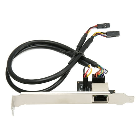 RJ45 LAN NIC Card, 1000Mbps Stable Connection Mini PCI E Gigabit ...