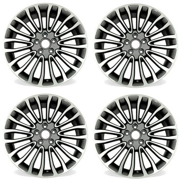 18" 18x8 Set of 4 New GLOSS Black Alloy Wheels for 2018-2022 Toyota ...