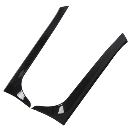 Rear Window Side Spoilers, Weatherproof Back Window Wing Trims ...