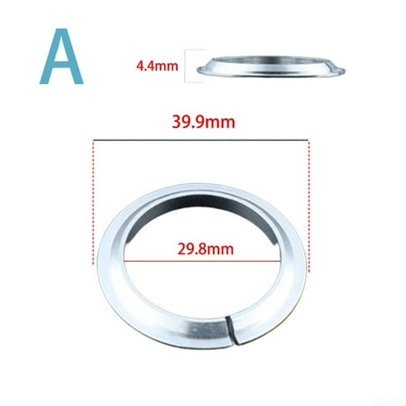 Bike Tapered Steerer Conversion Fork Adapter Crown Ring Gasket For MTB ...