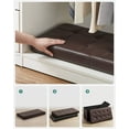 Songmics 30 Folding Storage Ottoman Bench With Flipping Lid Footrest