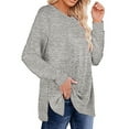Fantaslook Sweatshirt for Women Long Sleeve Shirts Tunic Tops Color ...