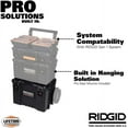 Pro Gear System Gen 2.0 Durable XL 22 in. Stackable Tool Box for ...