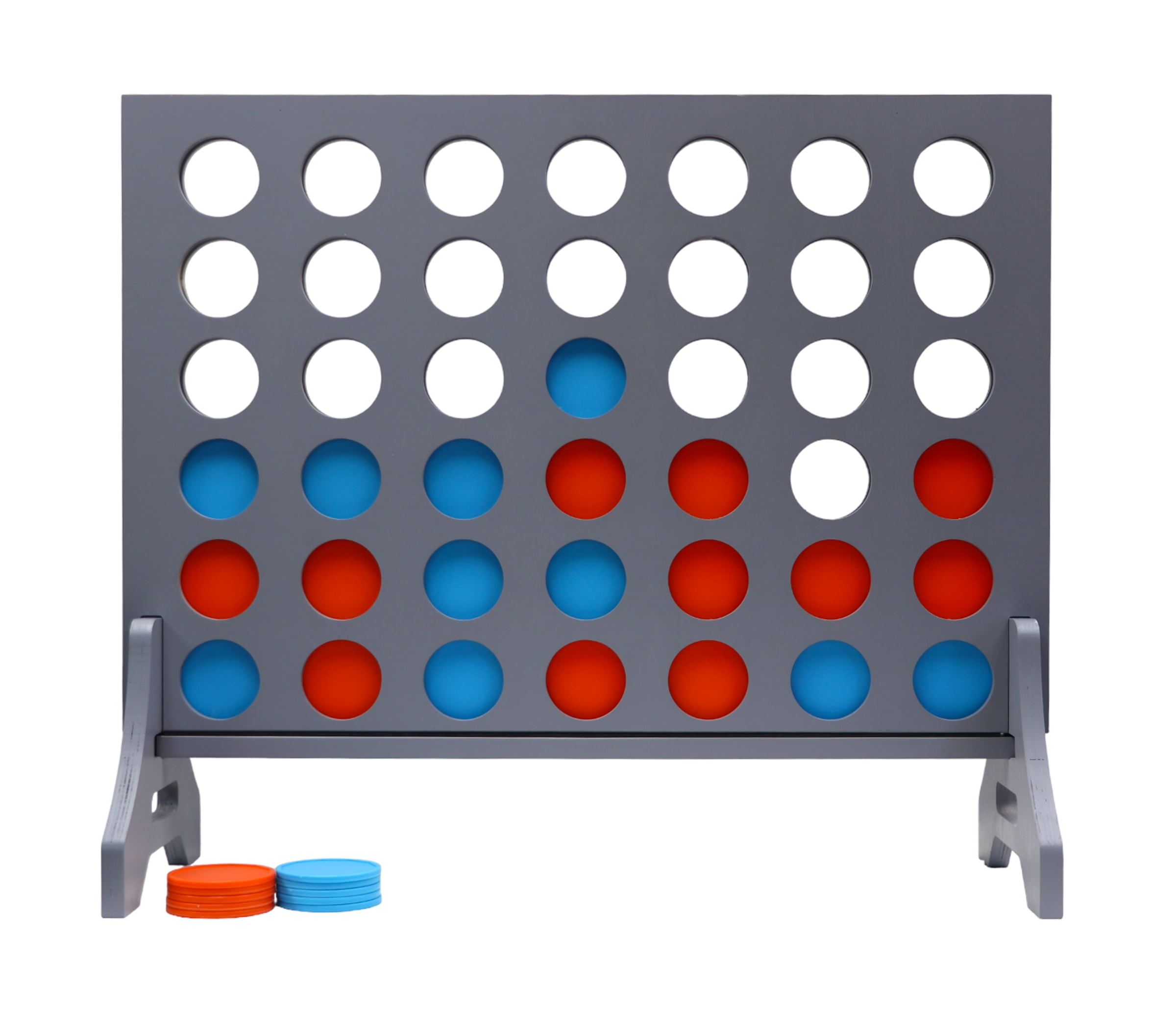 Tailgating Pros Premium Giant Four in a Row with Carrying Case - Jumbo ...