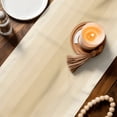 Beige Gradient Squares Table Runner 13x48 Inch Softness Layers Zen ...