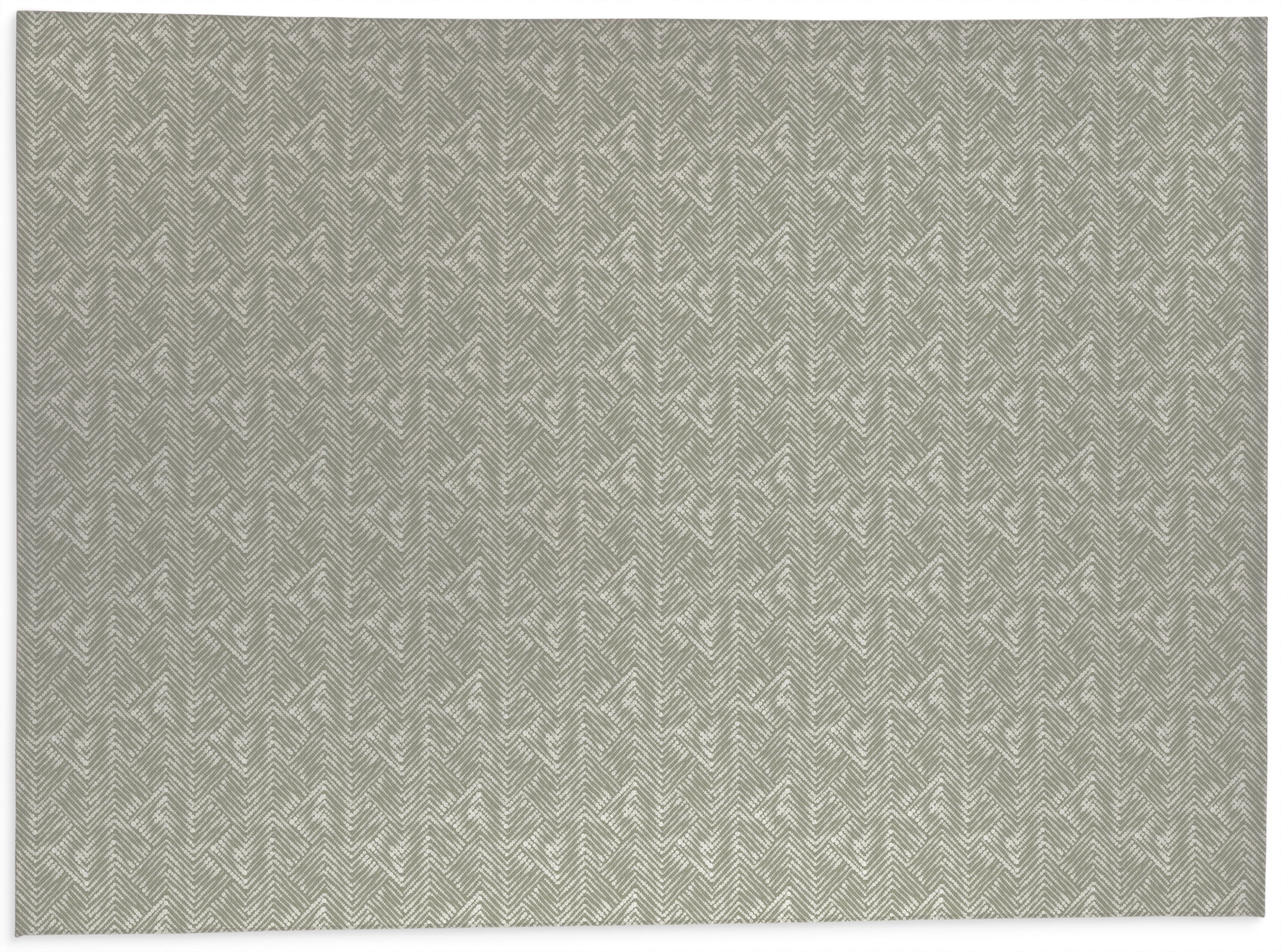 Dipped Herringbone Sage Office Mat by Kavka Designs - Walmart.com