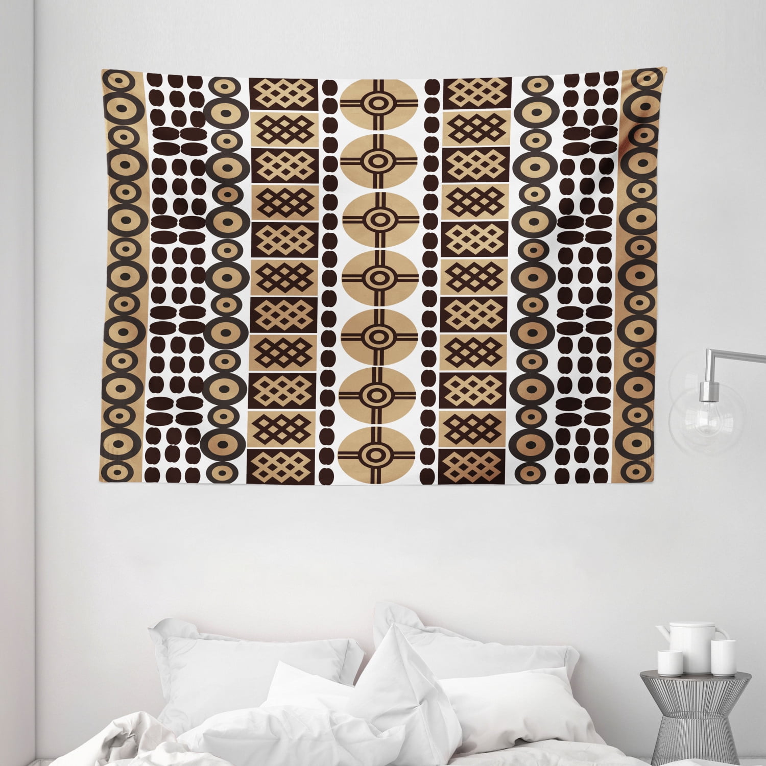 Zambia Tapestry, Unique Safari Artistic Kenyan Traditional Folk Symbols ...