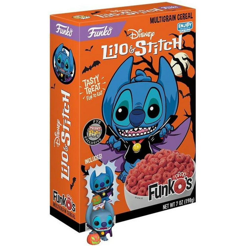 Disney FunkO's Lilo & Stitch Breakfast Cereal - Walmart.com - Walmart.com