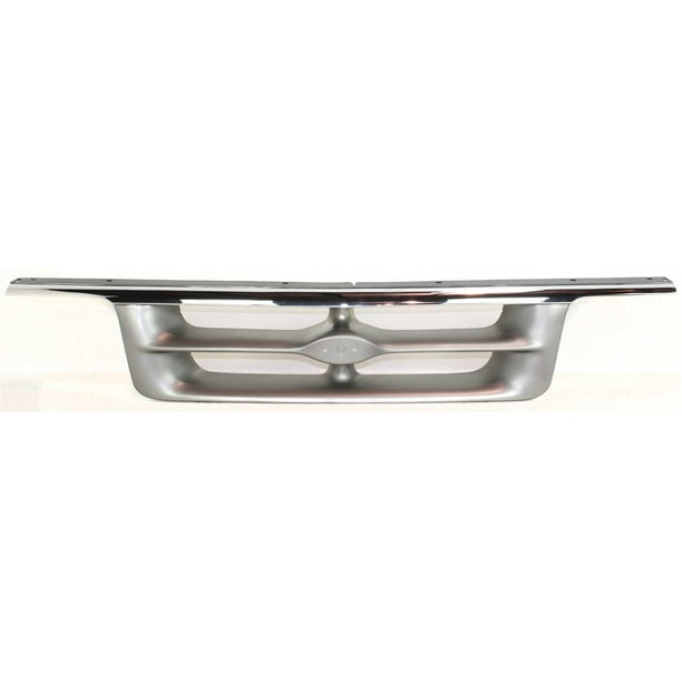 Grille Assembly Compatible With 1995-1997 Ford Ranger Chrome Shell with ...
