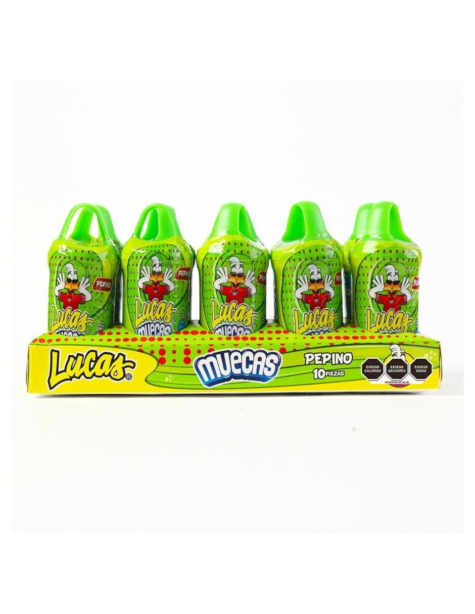 Pack de 24 Dulce Lucas Muecas Pepino 10 piezas Lucas pepino | Bodega ...
