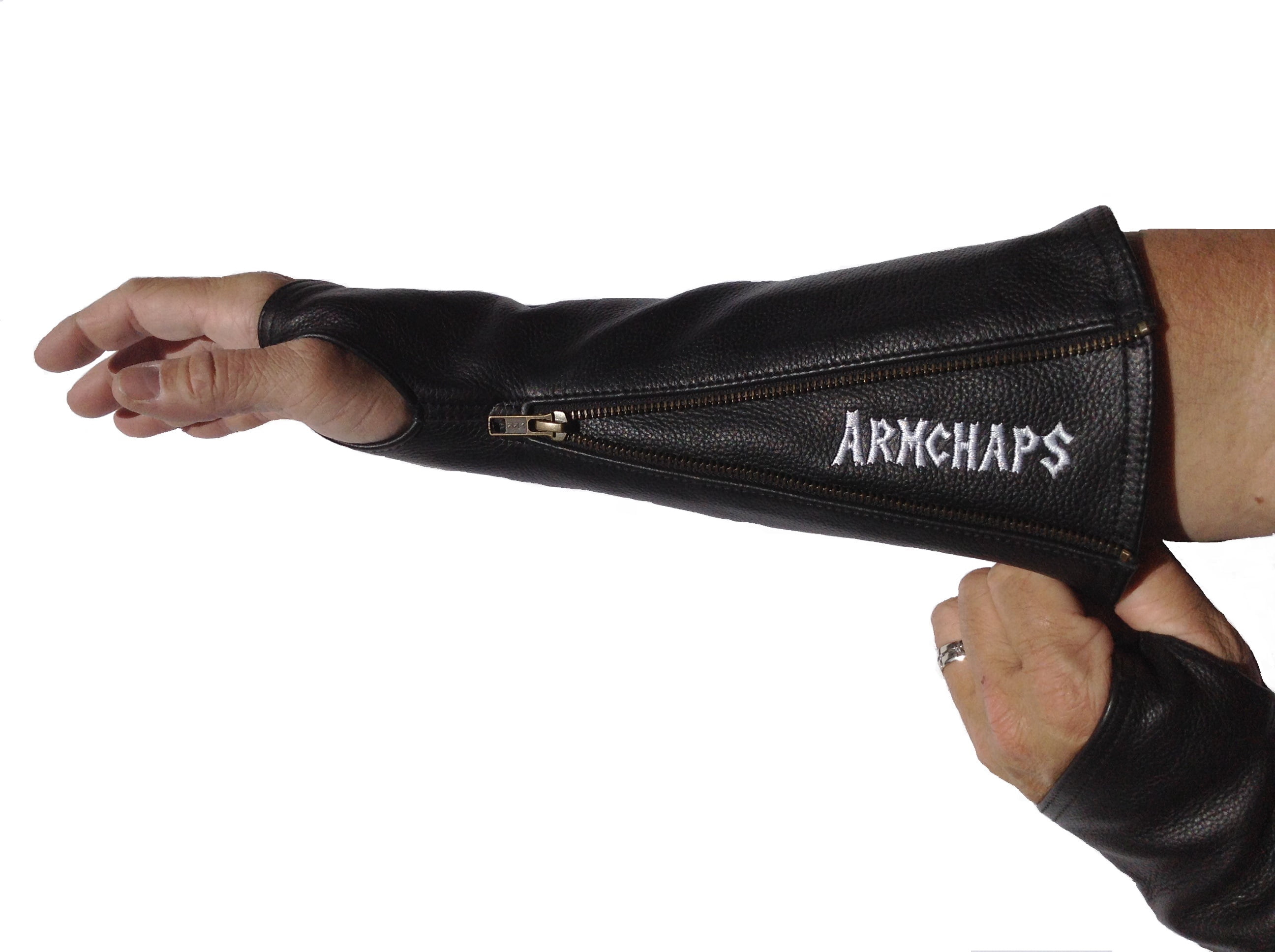 Arm Chaps Leather Protective Arm Sleeves/Guards for Ultimate Arm ...