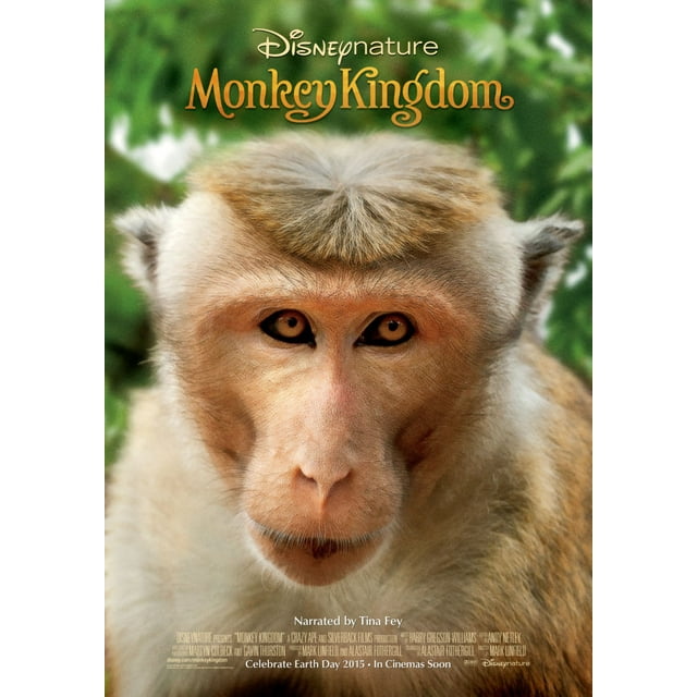 Monkey Kingdom Movie Poster 24In x36In Art Poster 24x36 Multi-Color ...