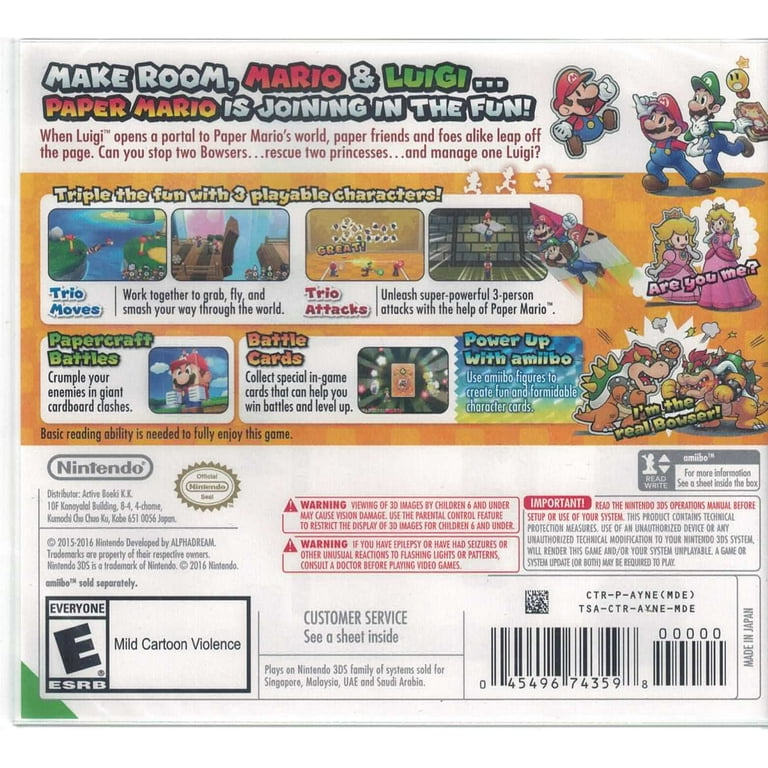 Paper Mario The Thousand Year Door Luigi