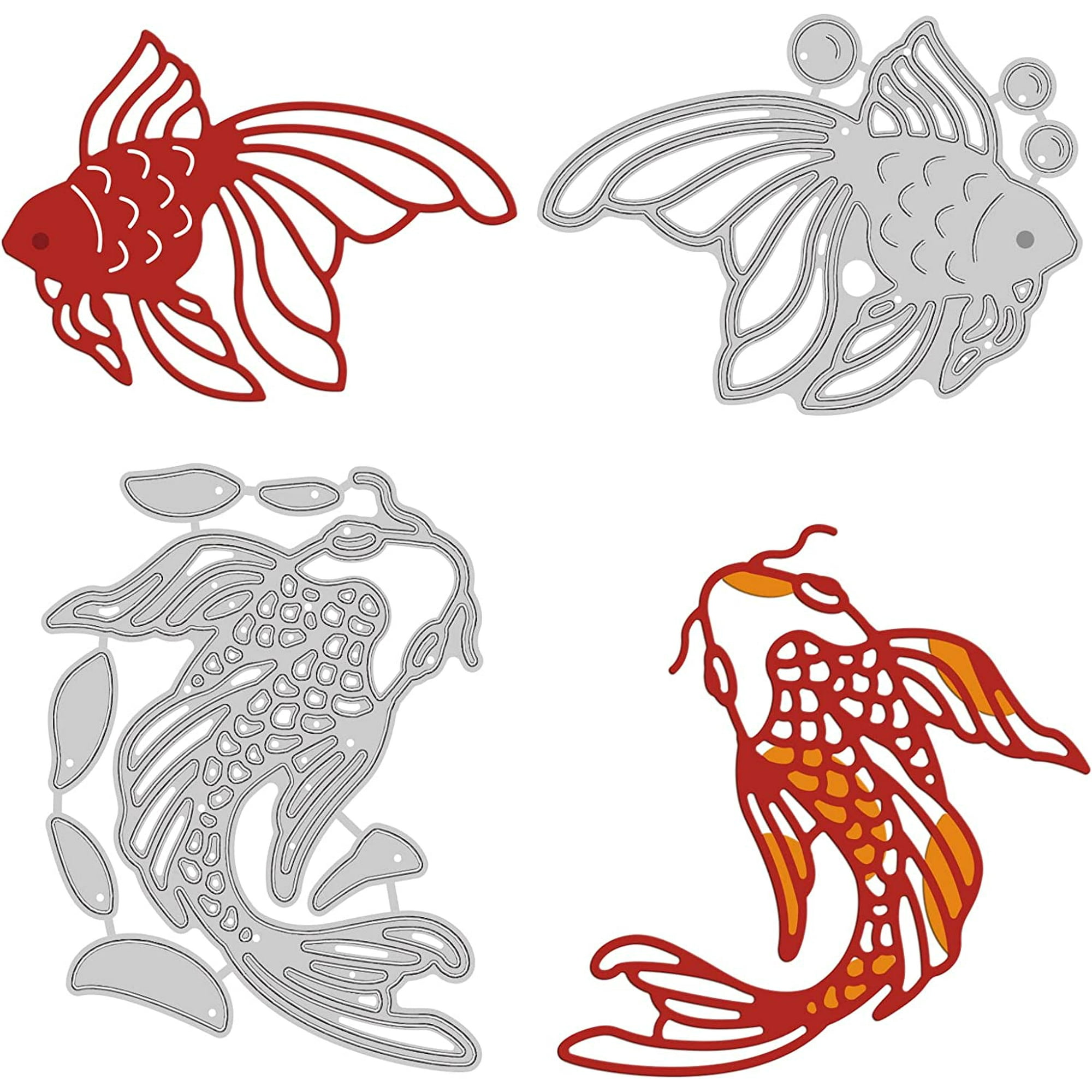 Click here for Nobrand Koi Metal Cutting Dies Die Cuts For Diy Sc... prices