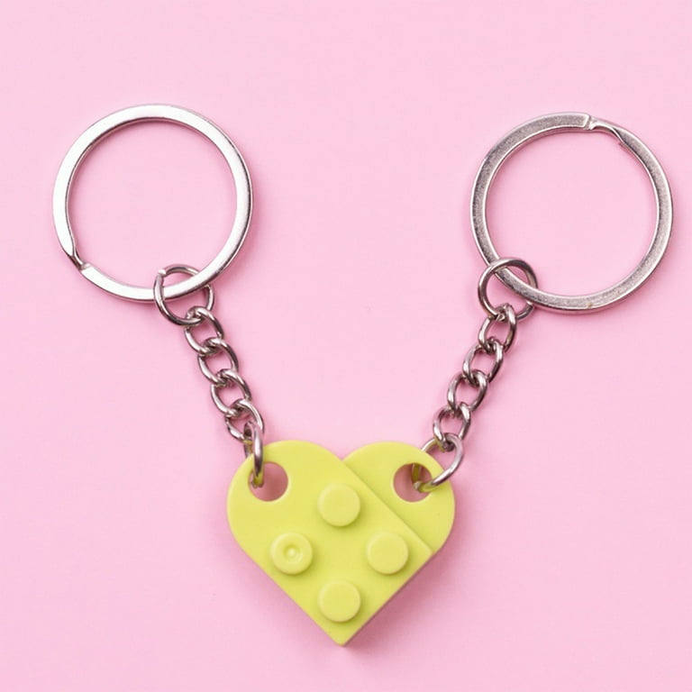 Heart Keychains For Couples