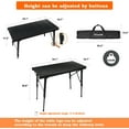 Folding Camping Table, Heavy Duty Portable Modular Outdoor Cooking ...