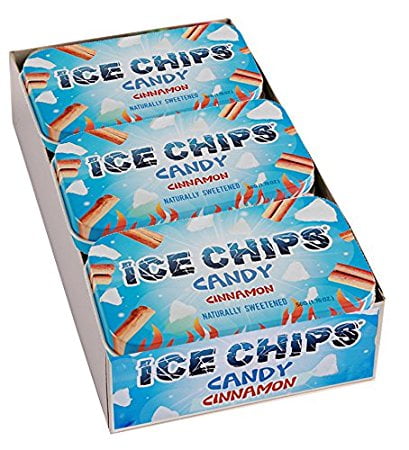 ICE CHIPS Xylitol Candy, Cinnamon (6 Tins) - Walmart.com - Walmart.com