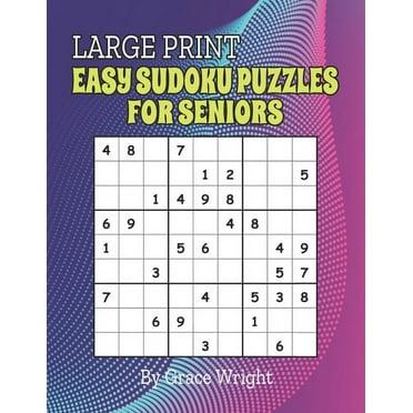 Pre-Owned Extra Large Print Sudoku Medium: Large Print Sudoku Books For Adults - Sudoku In Very ...