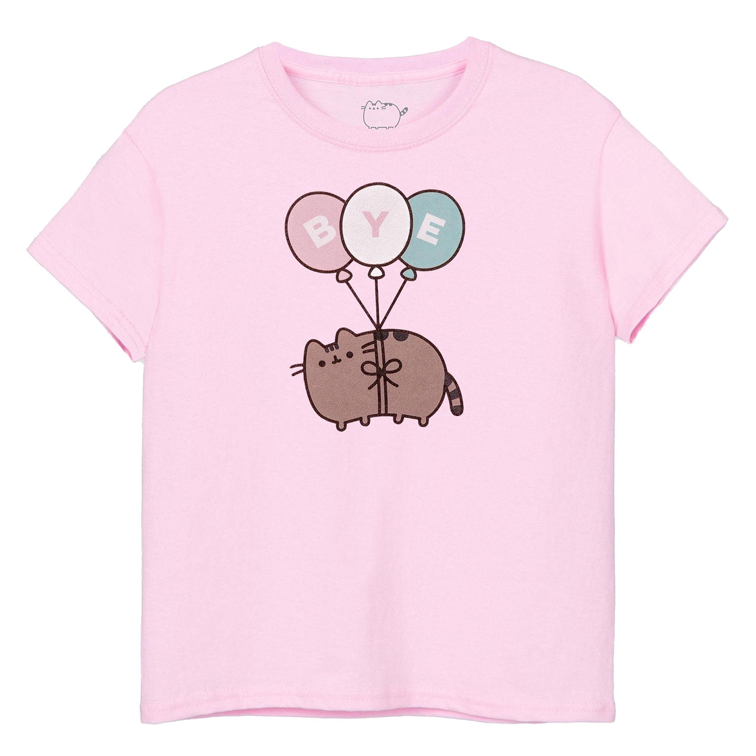 Click here for Pusheen Girls Bye Balloons Short-Sleeved T-Shirt 1... prices
