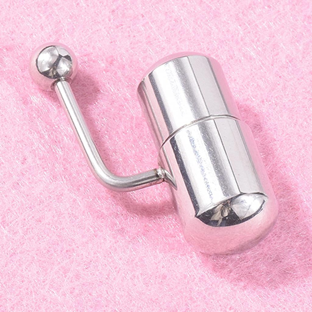 316L Steel vibrating belly button navel jewelry - Walmart.com