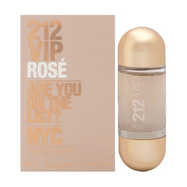 Carolina Herrera 212 Vip Rose Eau de Parfum Spray for Women, 1.7 Ounce ...