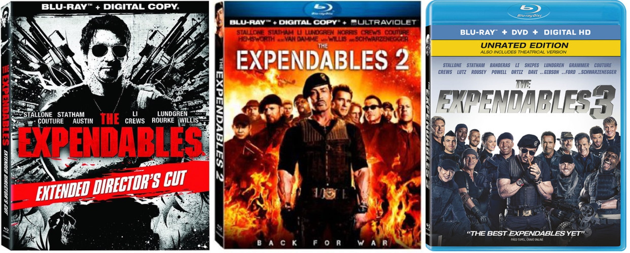 The Expendables 3 Dvd