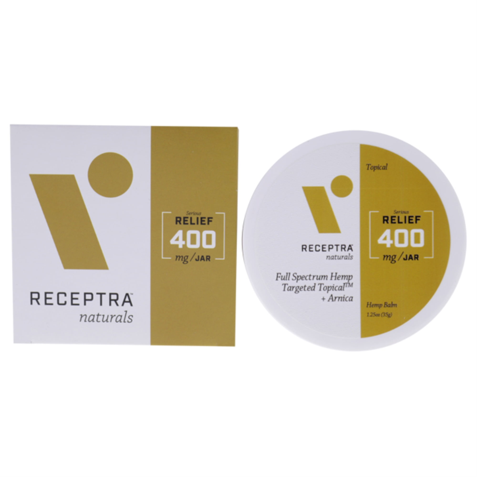 Serious Relief 400mg Balm by Receptra Naturals for Unisex - 1.25 oz ...