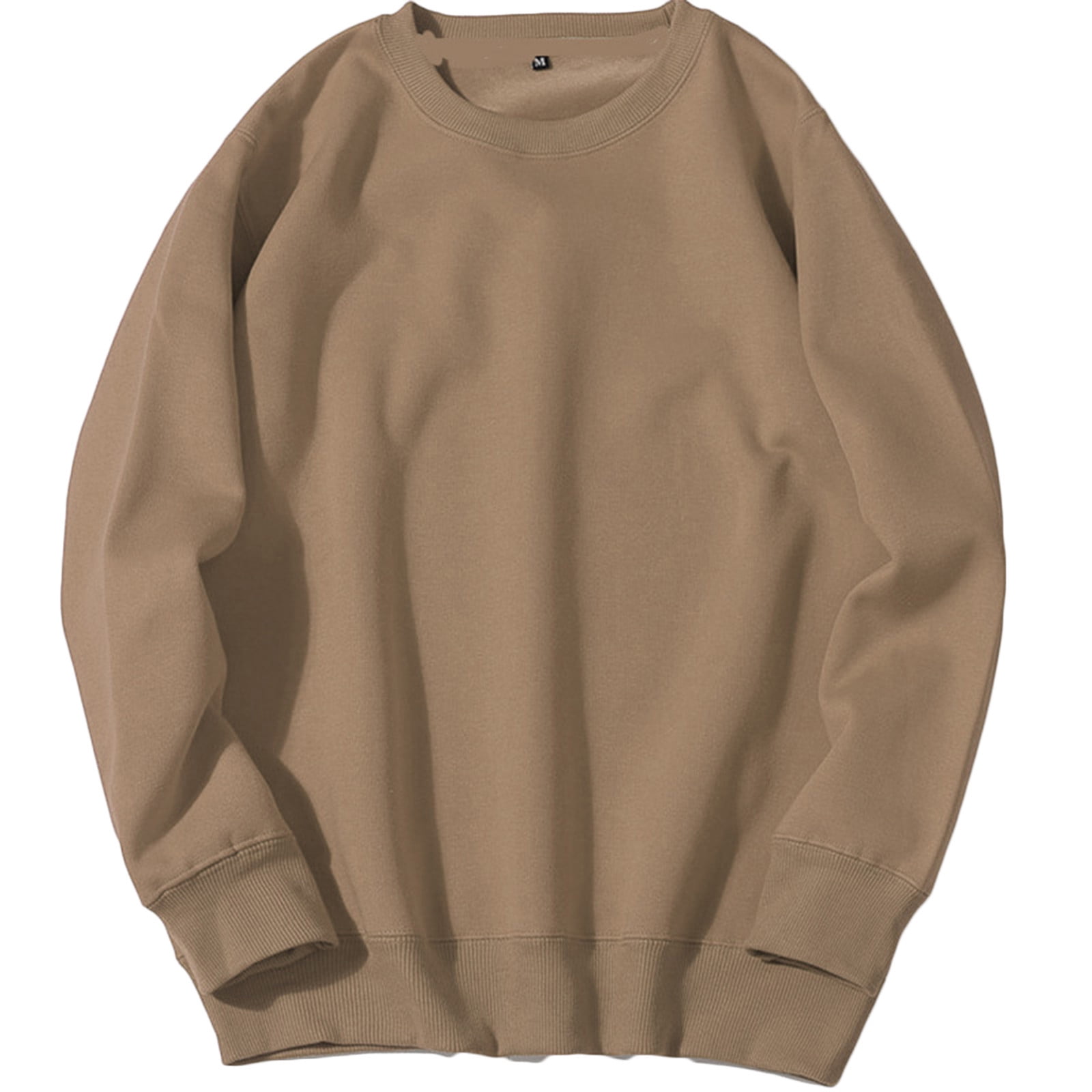 Click here for Qipopiq Mens Crewneck Sweatshirts Soild Color Geom... prices