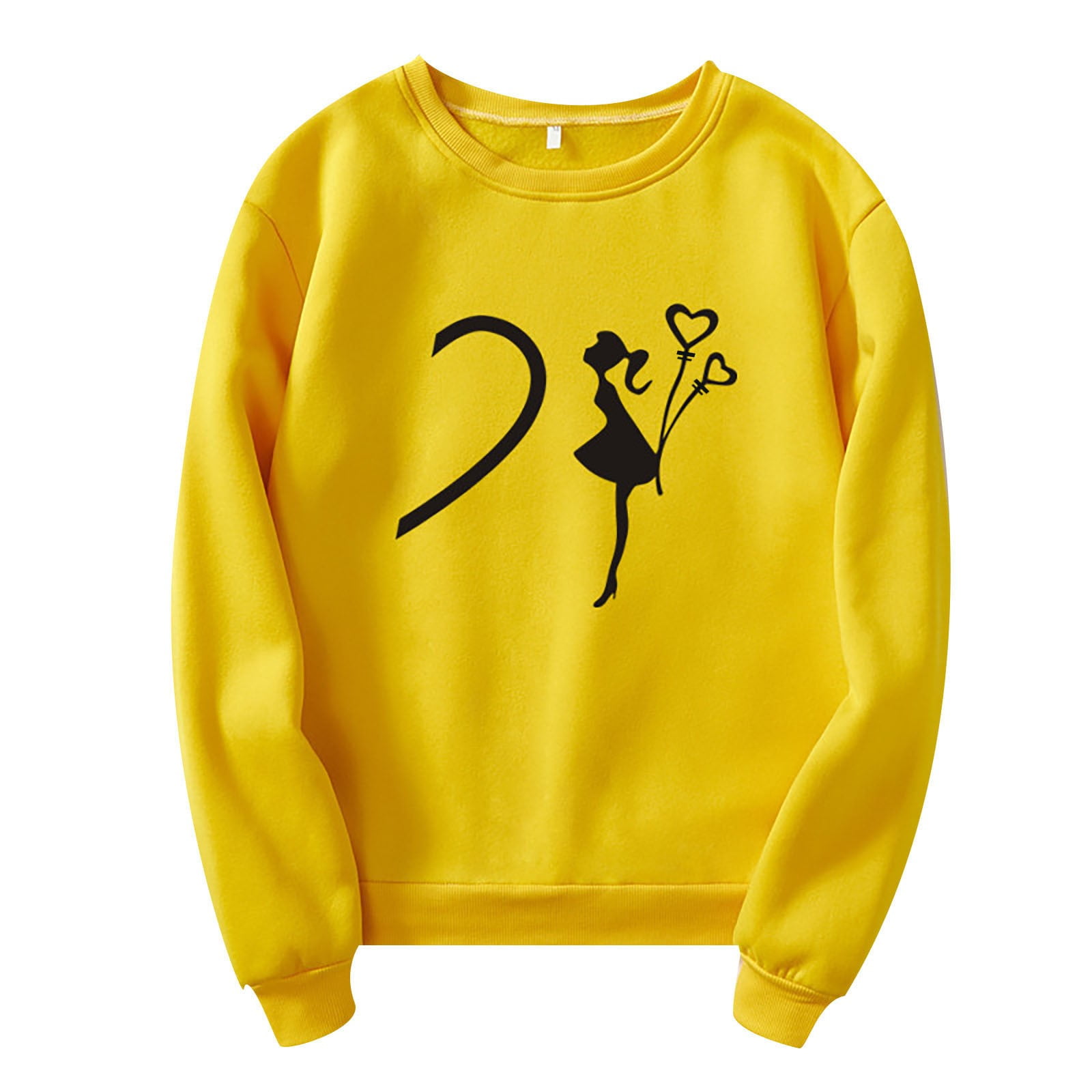 Click here for Unbranded Couple Print Plus Velvet Long Sleeve Rou... prices