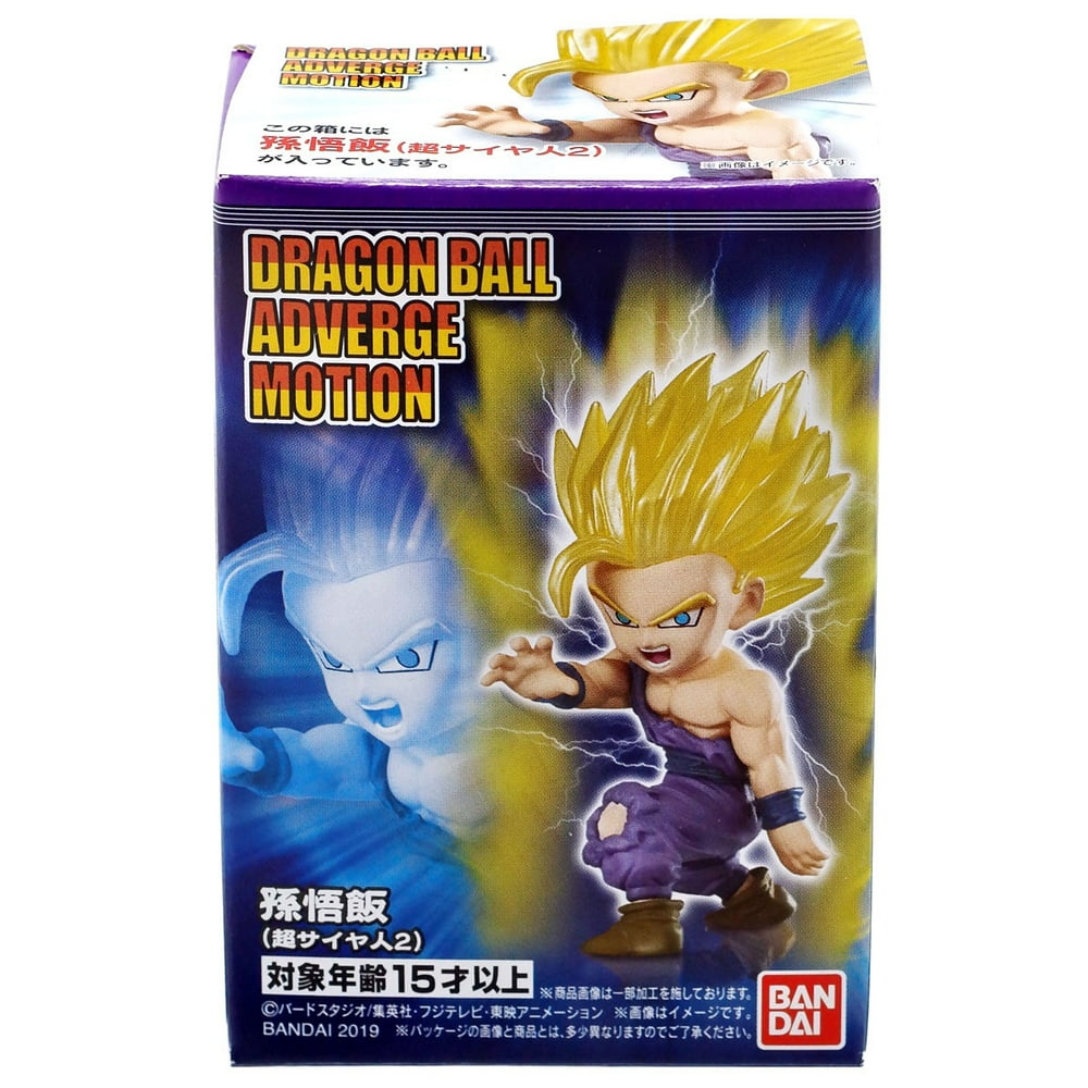 Dragon Ball Adverge Motion Wave 1 Super Saiyan 2 Son Gohan Mini Figure ...
