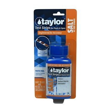 Taylor Complete Pool/Spa Test Kit with Sodium Chloride Salt Water ...