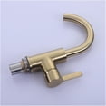 Brass Deck Mounted Single Holder Hole 360 Degree Rotation Basin Mixer ...