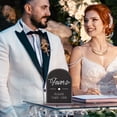 1 Set Acrylic Sign Table Number Holder For Wedding Seat Reservation ...