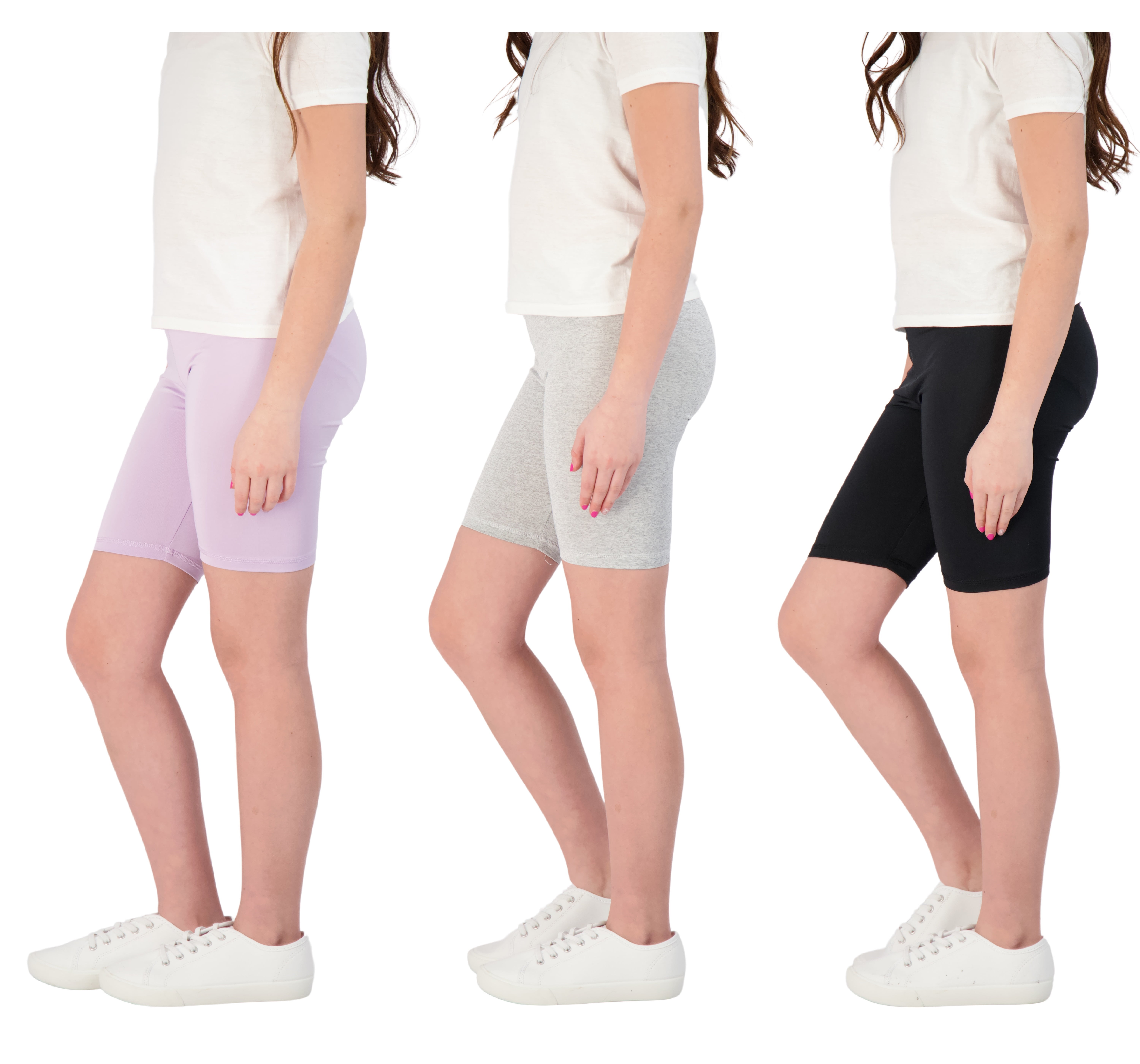 Hind Girls 3 Pack Active Bike Shorts Size 5 16