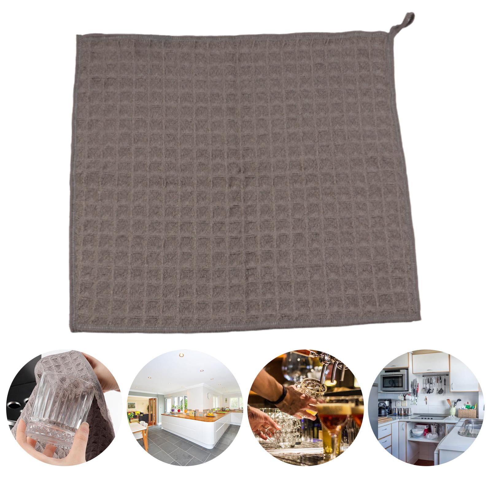 Multifunctional Coffee Cloth Small Towel Hand Wash Cleaning Cloth Fast ...