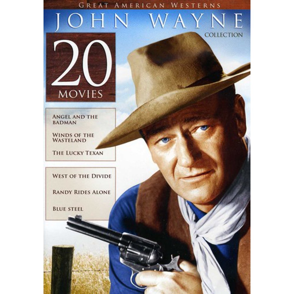 20-Film Great American Westerns: John Wayne Collection (DVD) - Walmart ...