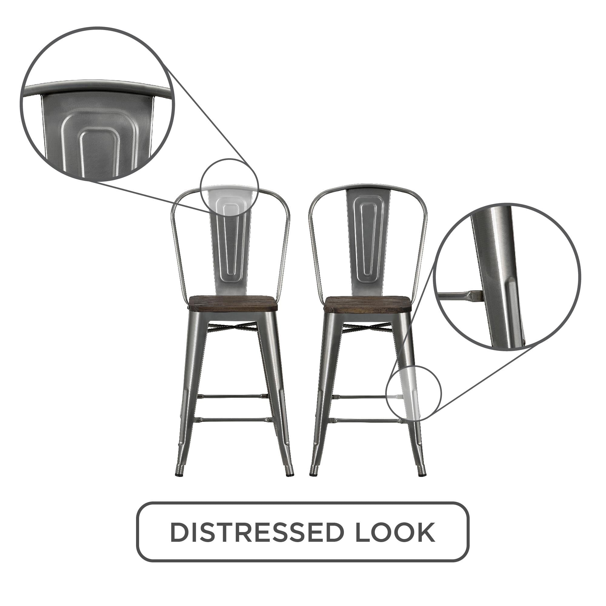 Dhp luxor metal counter stool store
