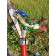 "STYDDI Full Flow Brass Garden Hose Splitter with Big Ball Valve and ...