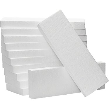 FloraCraft Styrofoam Sheet, 1 x 12 x 36 Inches, White - Walmart.com