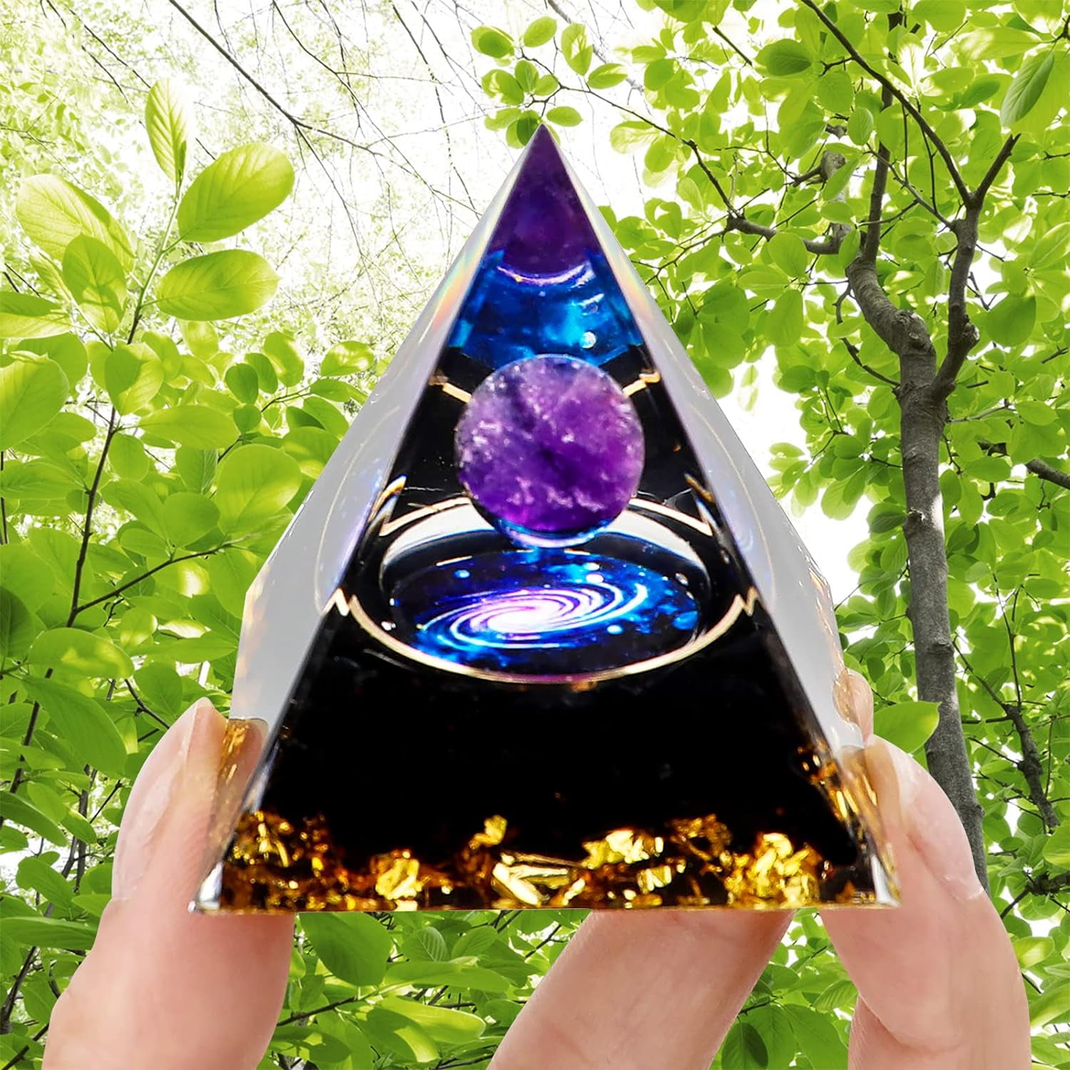 Click here for Gfdyree Orgone Pyramid For Positive Energy  Handma... prices